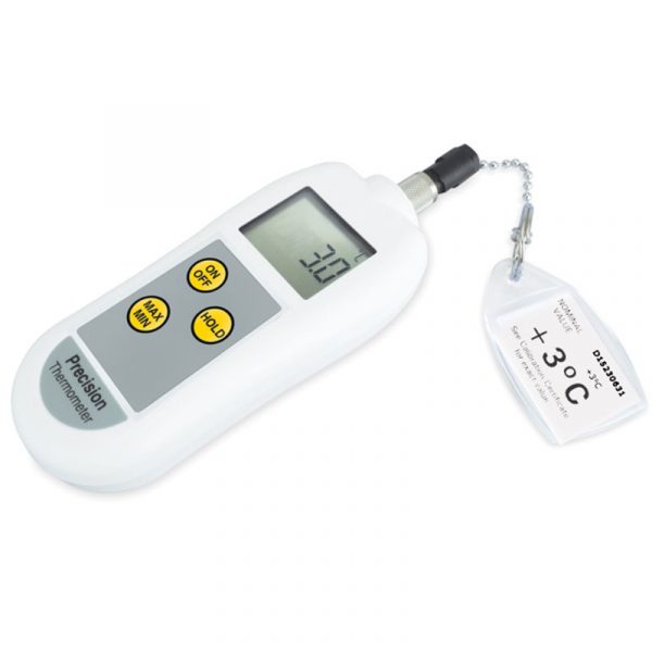 Precision PT100 High Accuracy Digital Thermometer With 5 Point UKAS ...