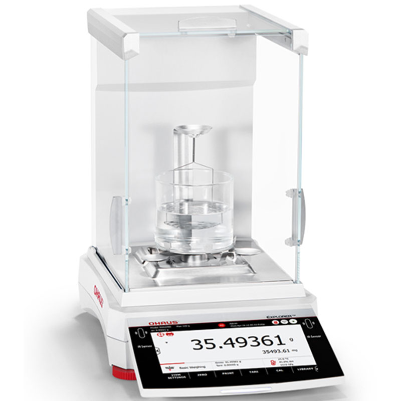OHAUS Explorer™ Semi-Micro EXR Analytical Balance | AML Instruments